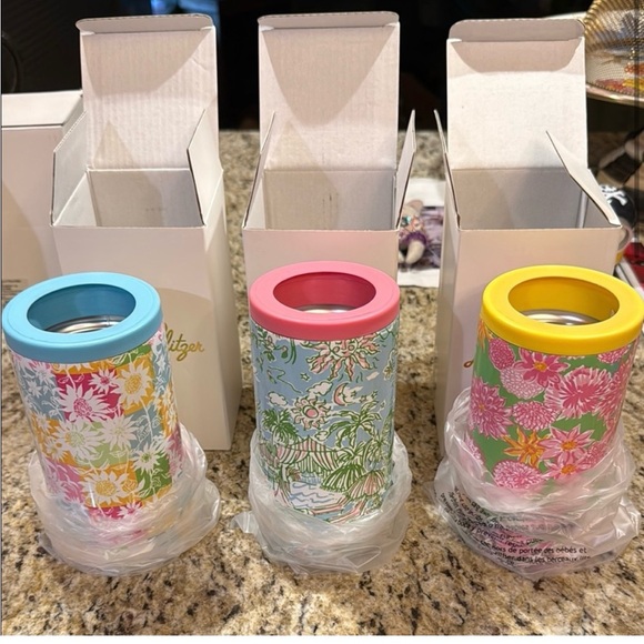 Lilly Pulitzer | Other | Lilly Pulitzer Set Of Insulated Can Holders ...